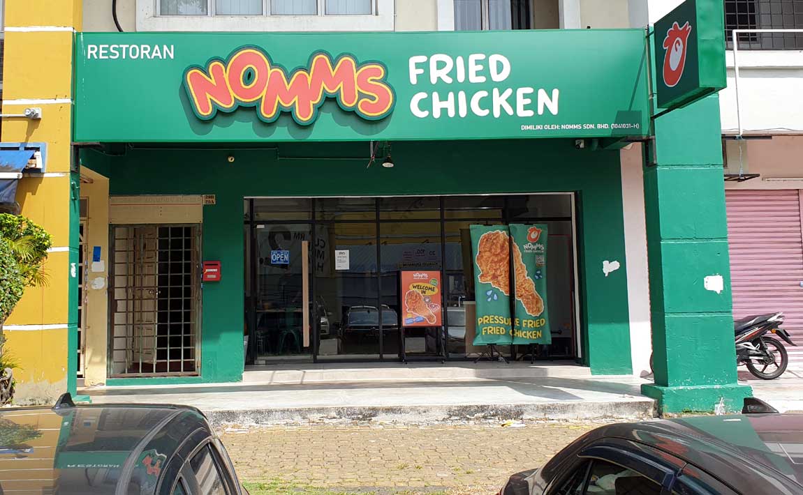 NOMMS - The Biggest Tastiest Fried Chicken in Kota Kemuning - FriedChillies